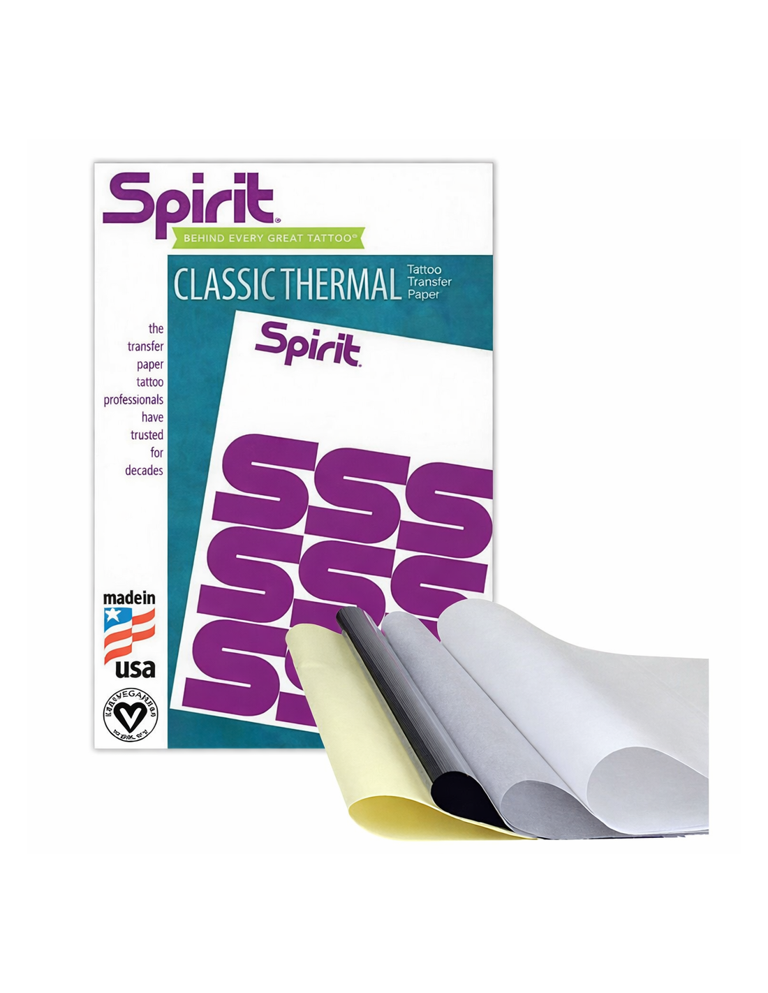Papel Spirit Classic Thermal 21,6x27,9cm - Transfiere con Precisión